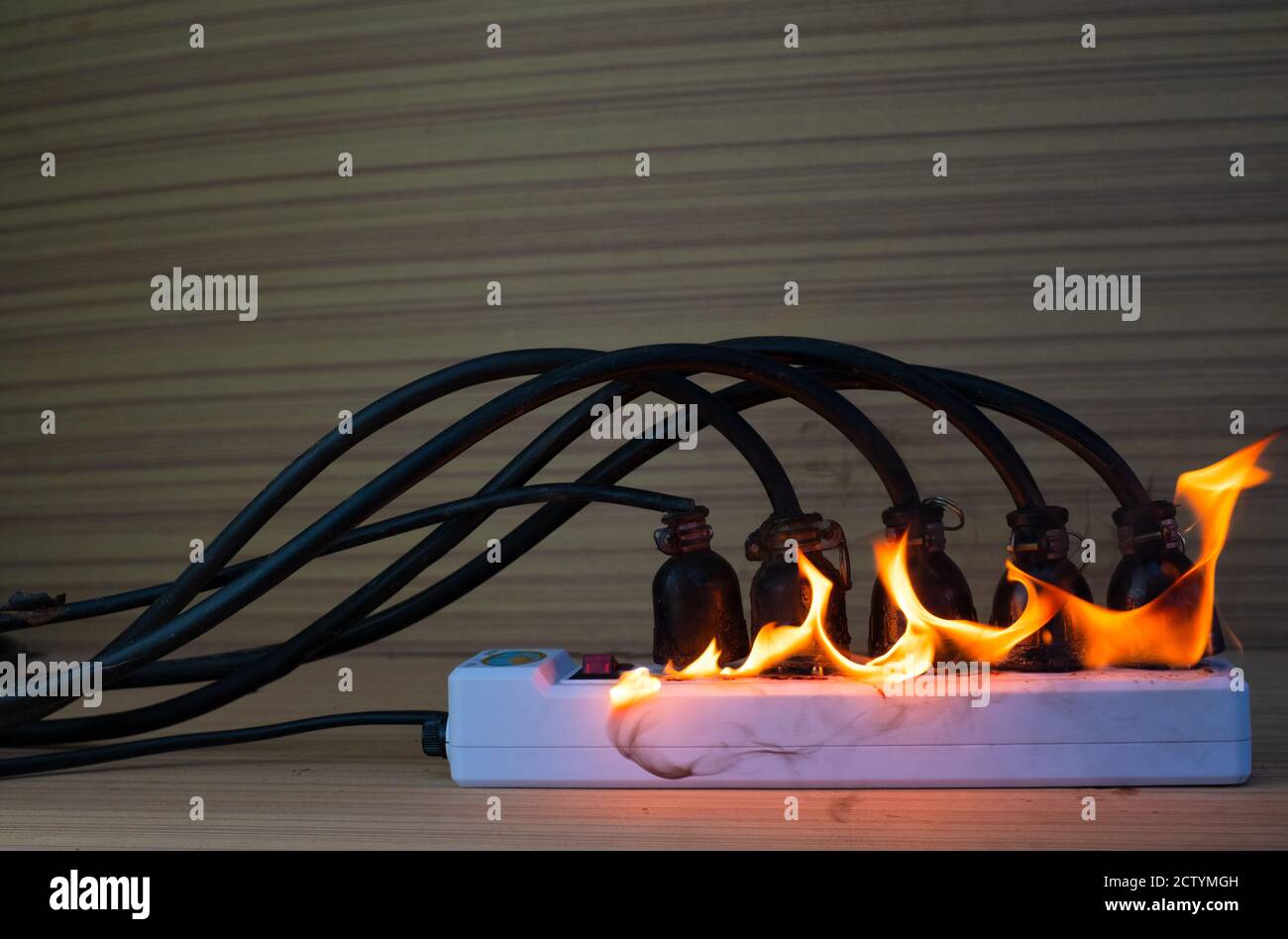 Plug Socket Fire High Resolution Stock Photography and Images - Alamy