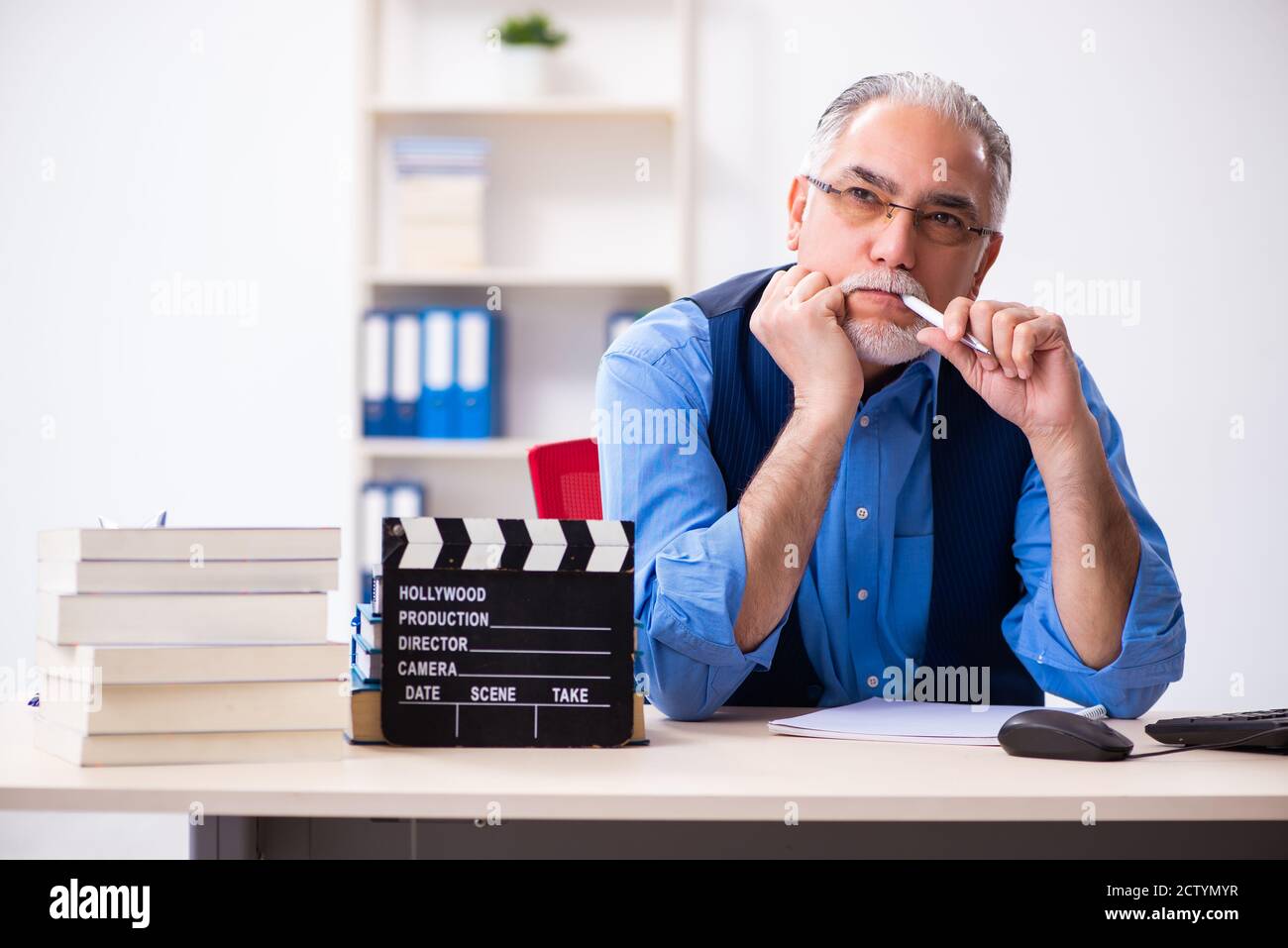 Screenplay pile hi-res stock photography and images - Alamy