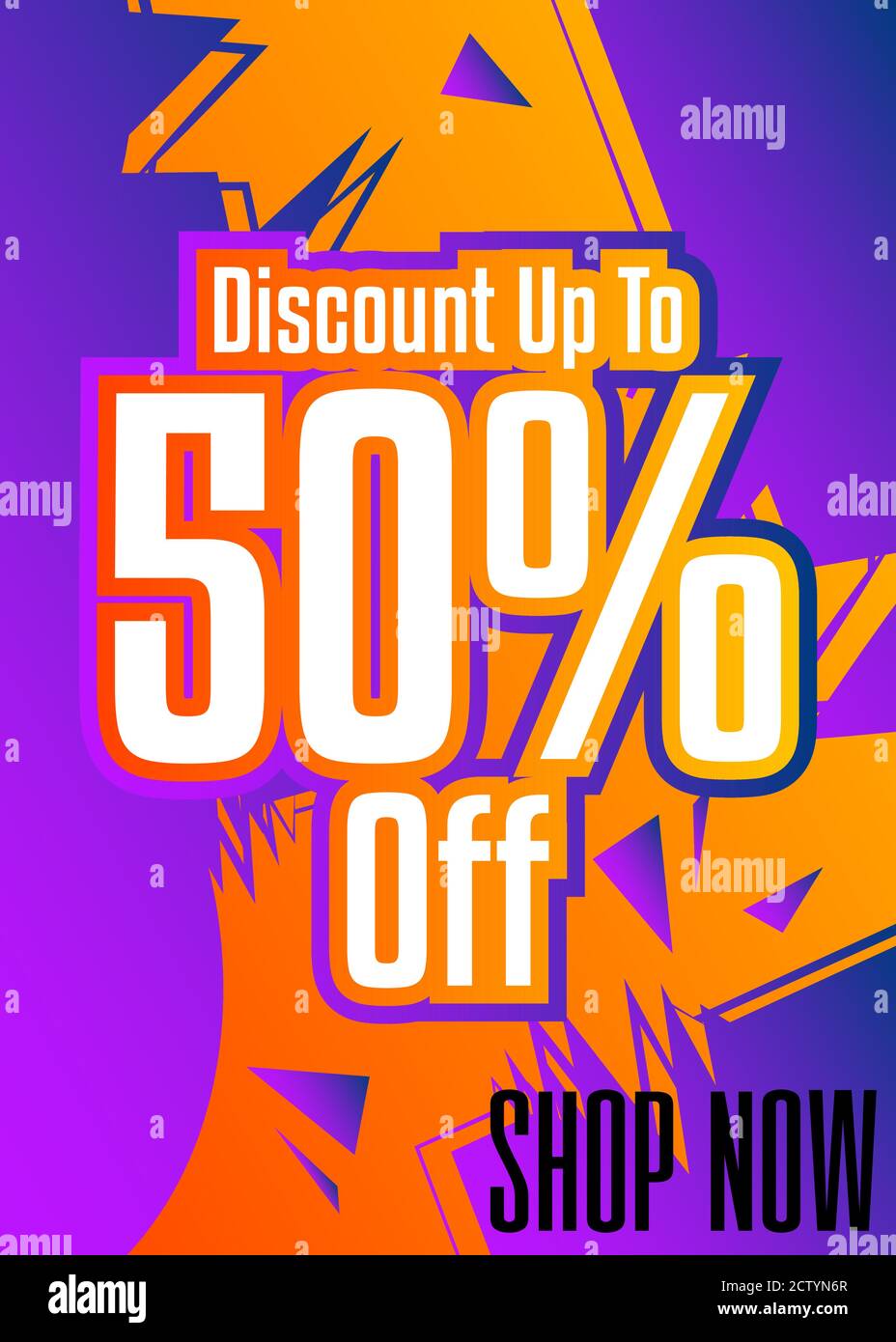 Comic book discount sale social media post design. Cartoon colored ...