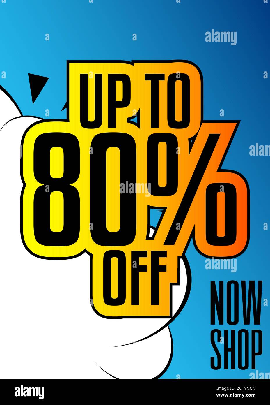 Comic book discount sale social media post design. Cartoon colored ...