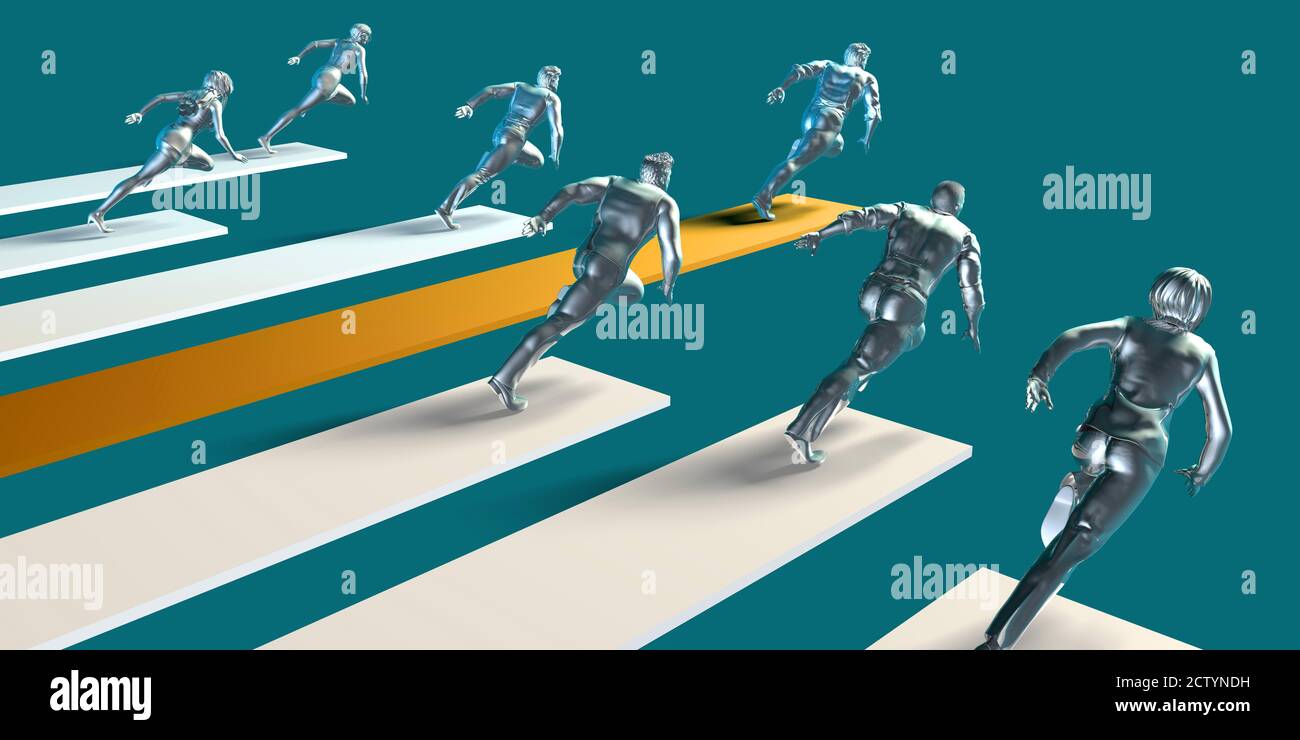 Growth Potential for Business and Staff Concept Stock Photo - Alamy