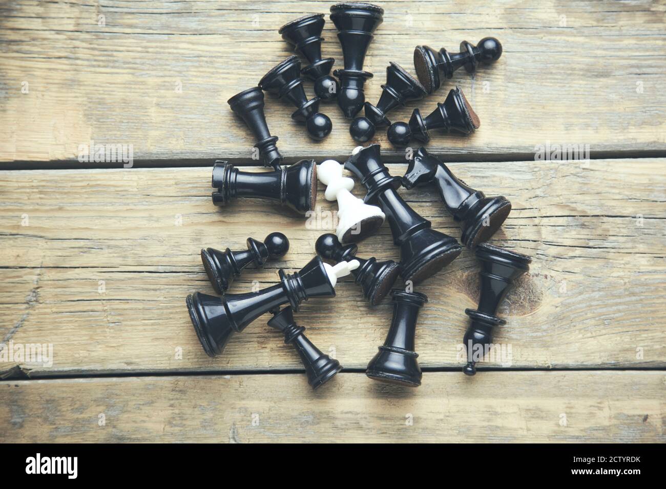 Different wooden chess pieces hi-res stock photography and images - Alamy