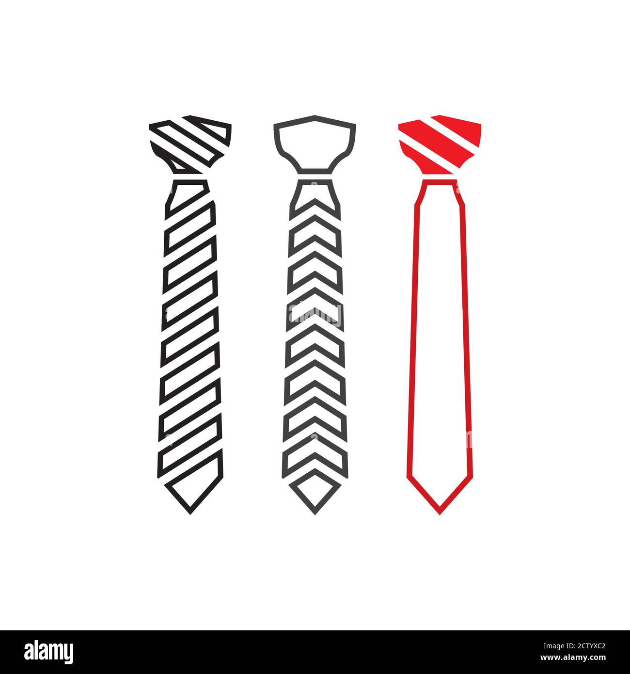 Vector coat tie for business design Stock Vector Image & Art - Alamy