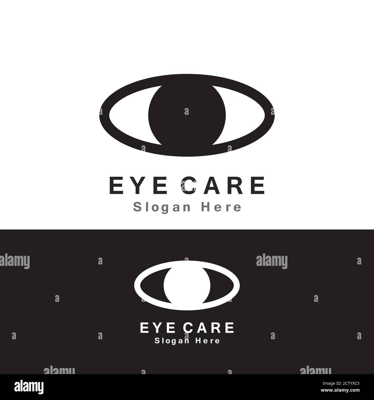 Eye Care vector logo design Stock Vector Image & Art - Alamy