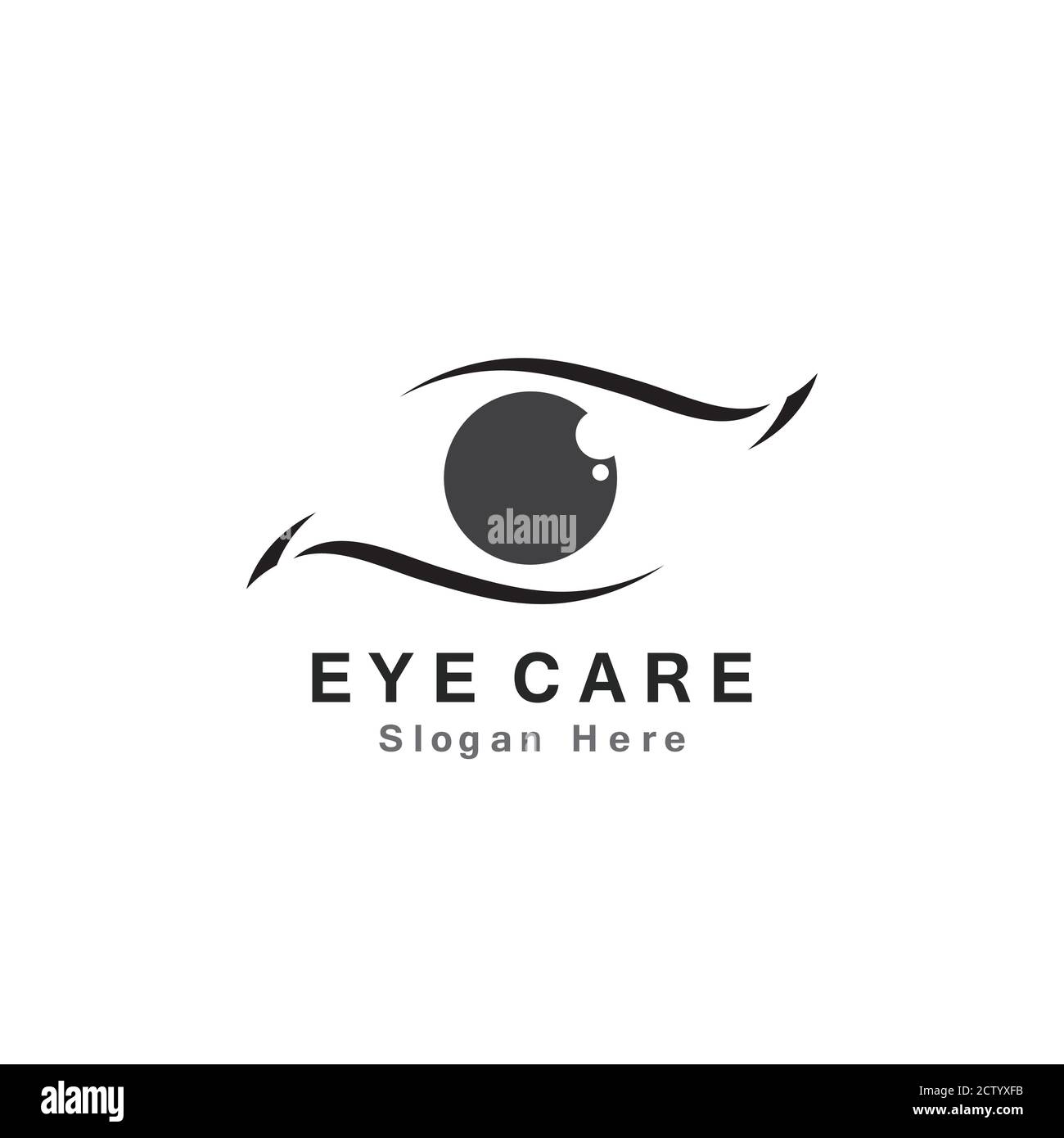 Eye Care vector logo design Stock Vector Image & Art - Alamy
