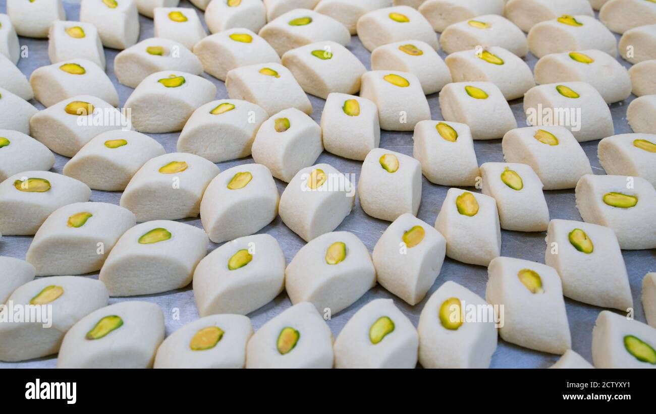 Ghorayeba sweets. Eid eats. Cookies of El Fitr Islamic Feast. Ramadan ...