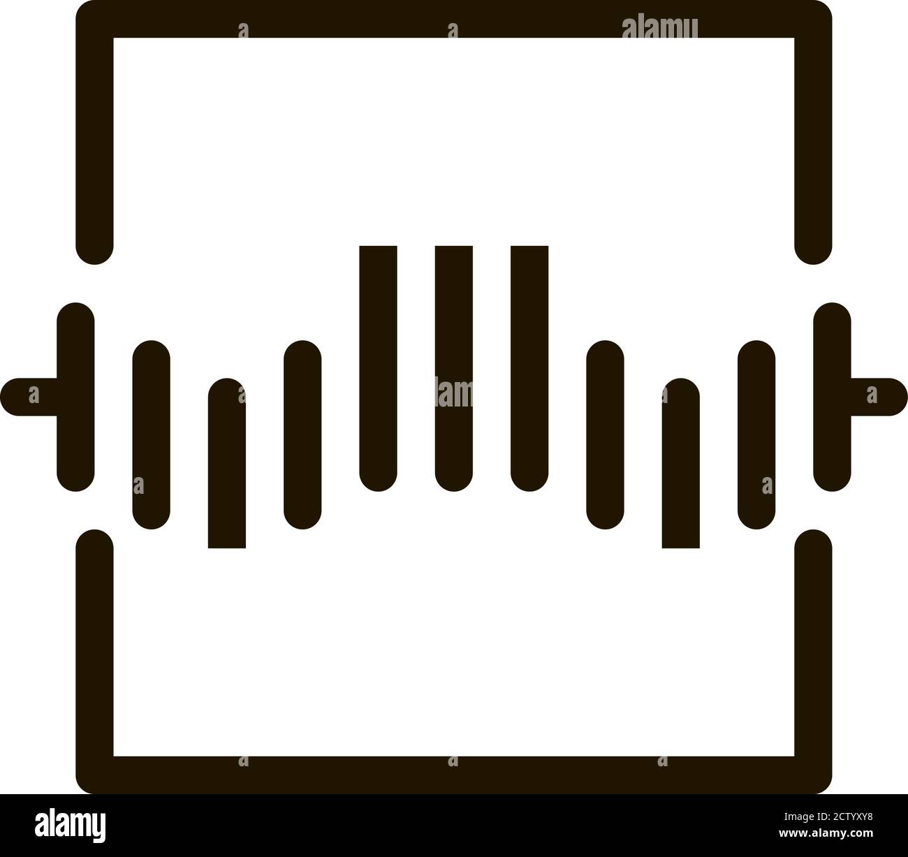 Wireless Sensor Voice Control Icon Vector Illustration Stock Vector ...