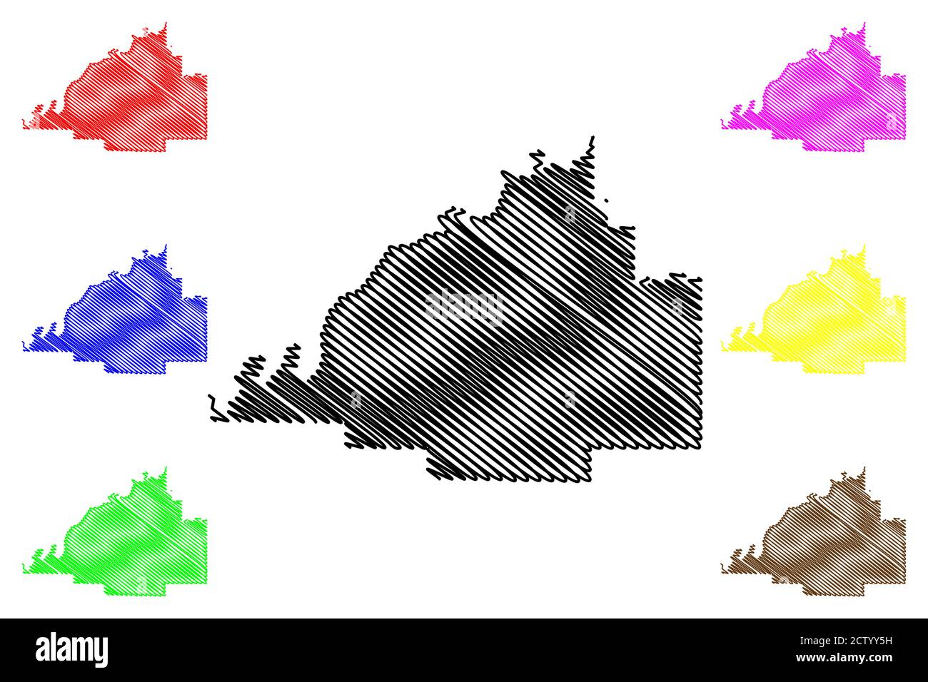 Gibson County, Indiana (U.S. county, United States of America, USA, U.S ...