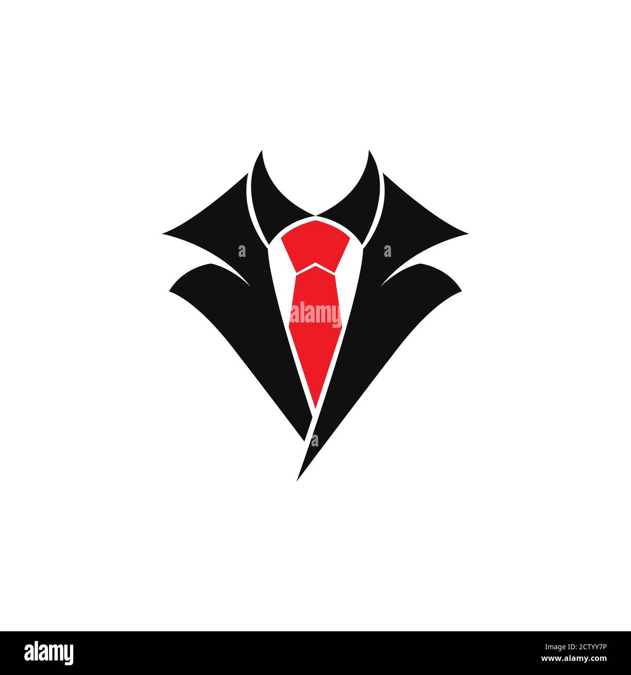 Vector coat tie for business Stock Vector Image & Art - Alamy