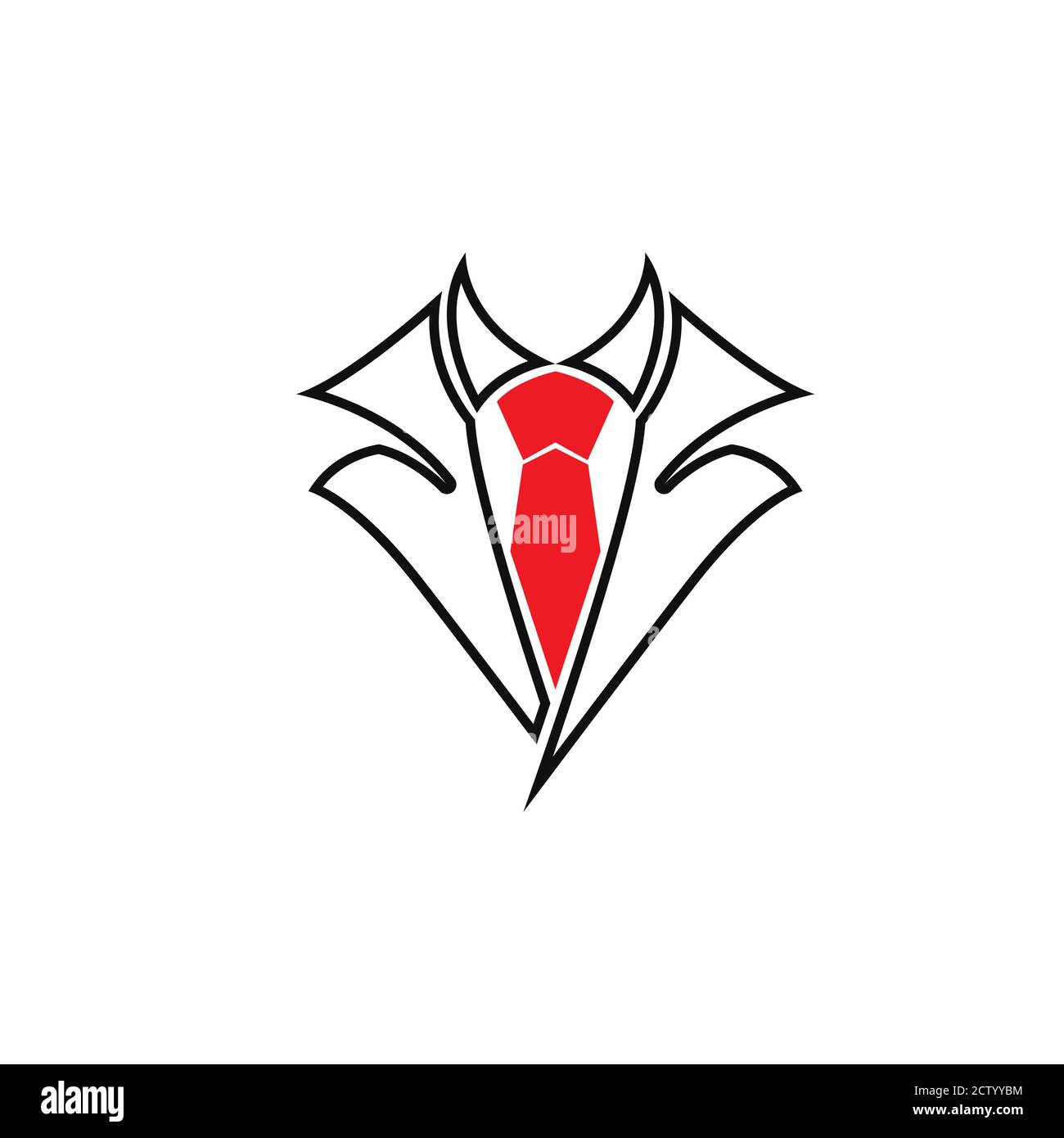 Vector coat tie for business design Stock Vector Image & Art - Alamy