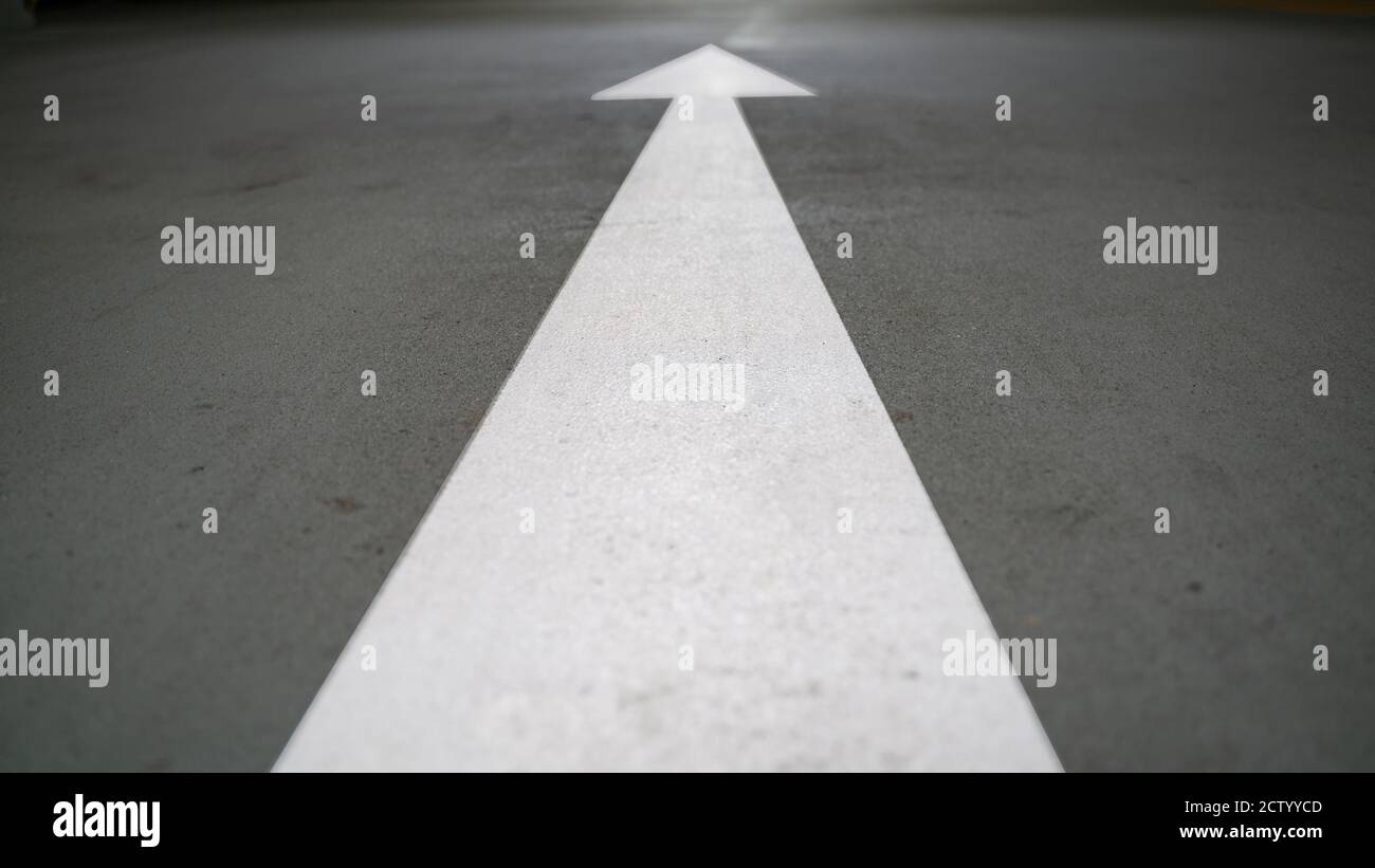 Road sign, Forward Sign on the road to guide the traffic Stock Photo ...