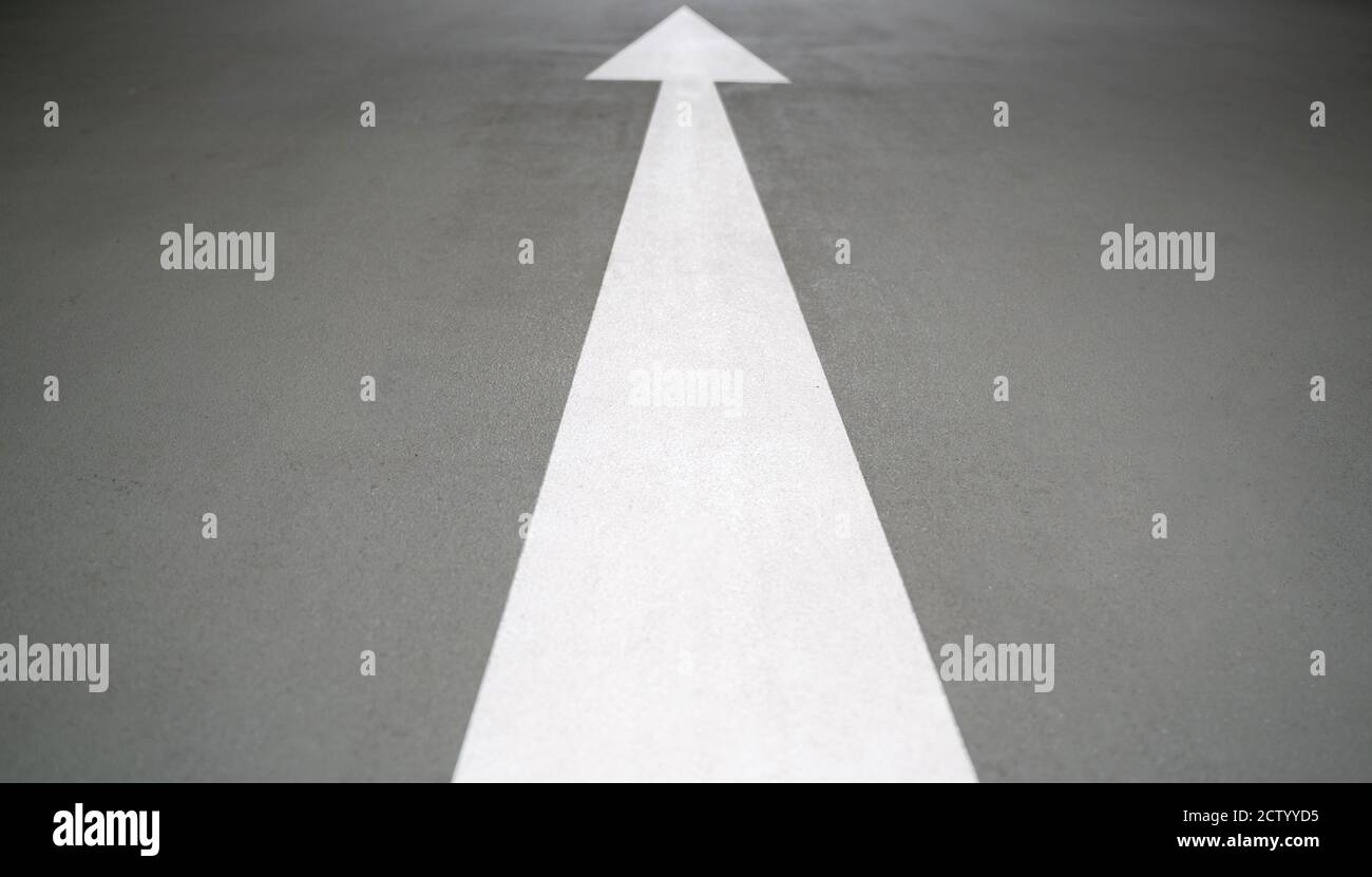 Road sign, Forward Sign on the road to guide the traffic Stock Photo ...