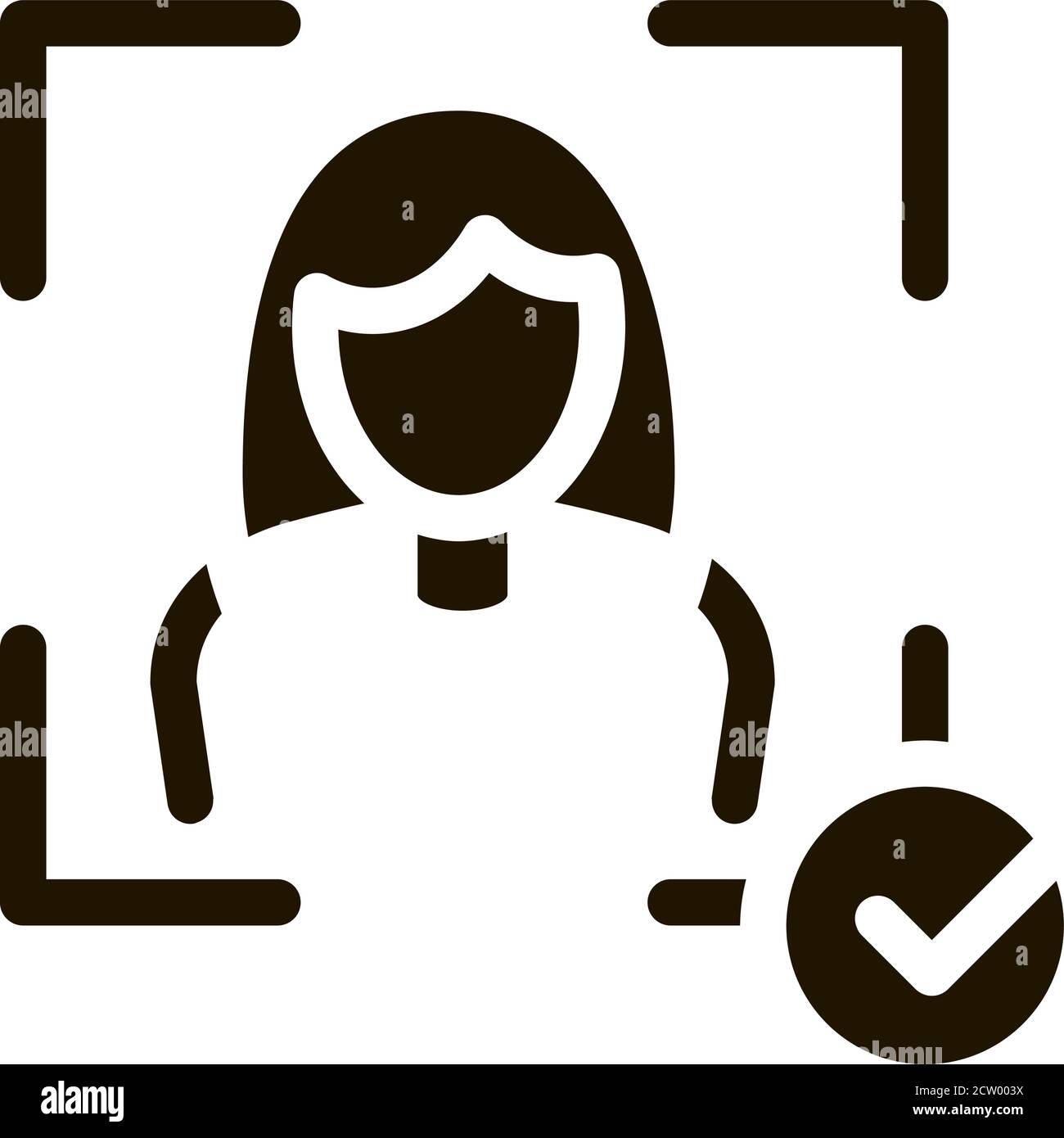 Woman winner human talent icon hi-res stock photography and images - Alamy
