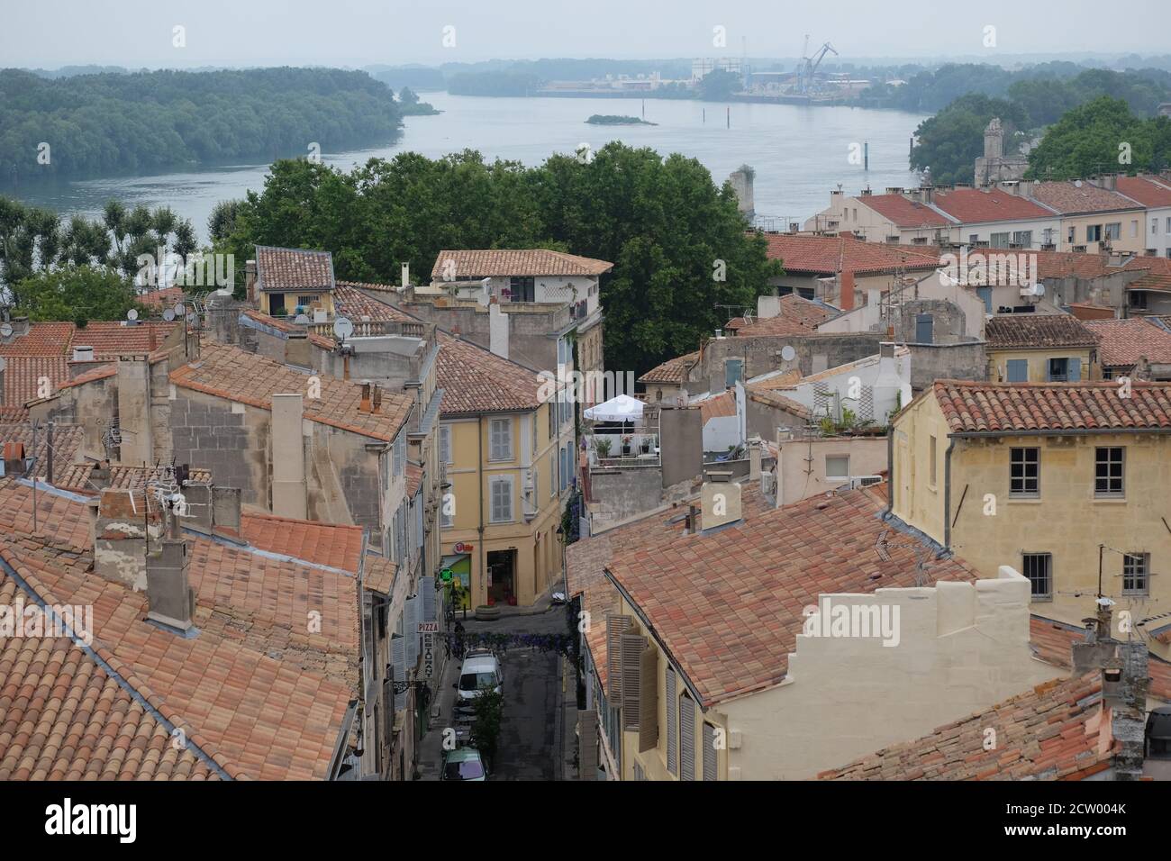 Medieval rooftops hi-res stock photography and images - Alamy