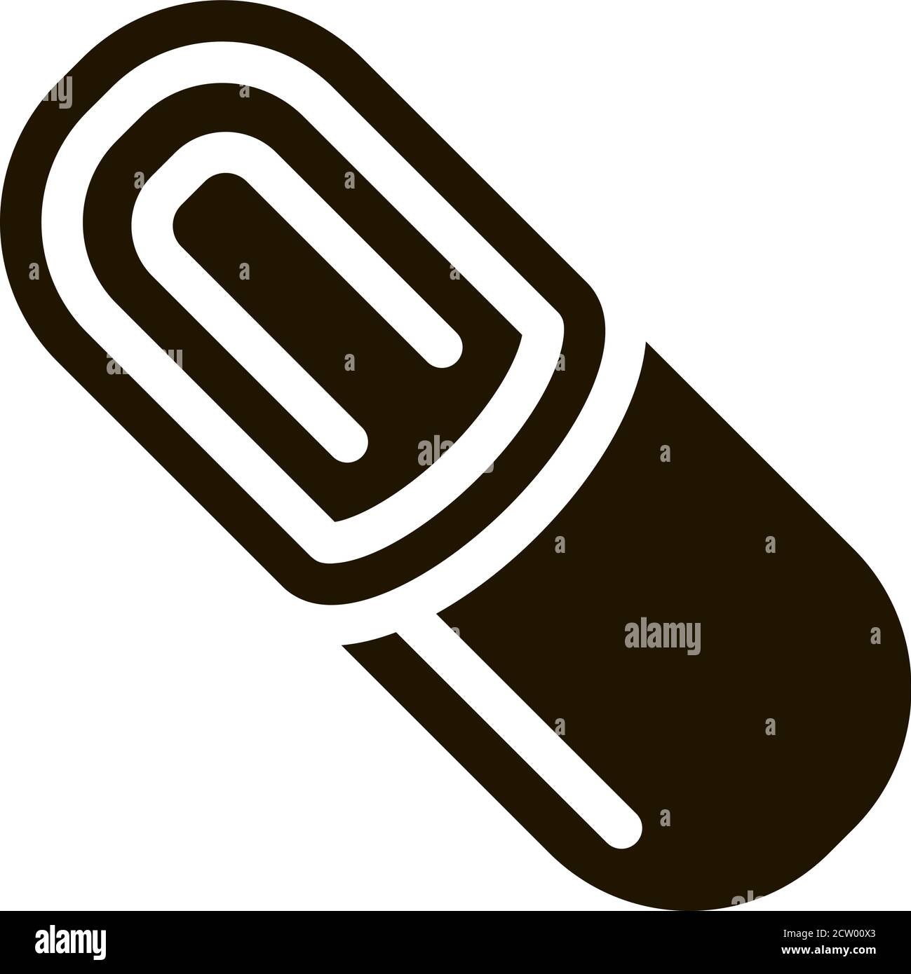 Capsule Supplements Icon Vector Illustration Stock Vector Image & Art ...