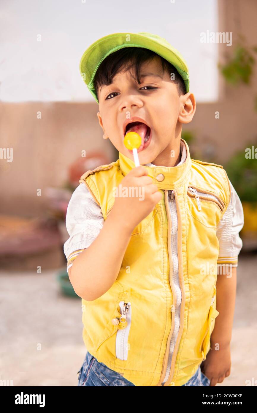 Tongue protruding eating hi-res stock photography and images - Alamy