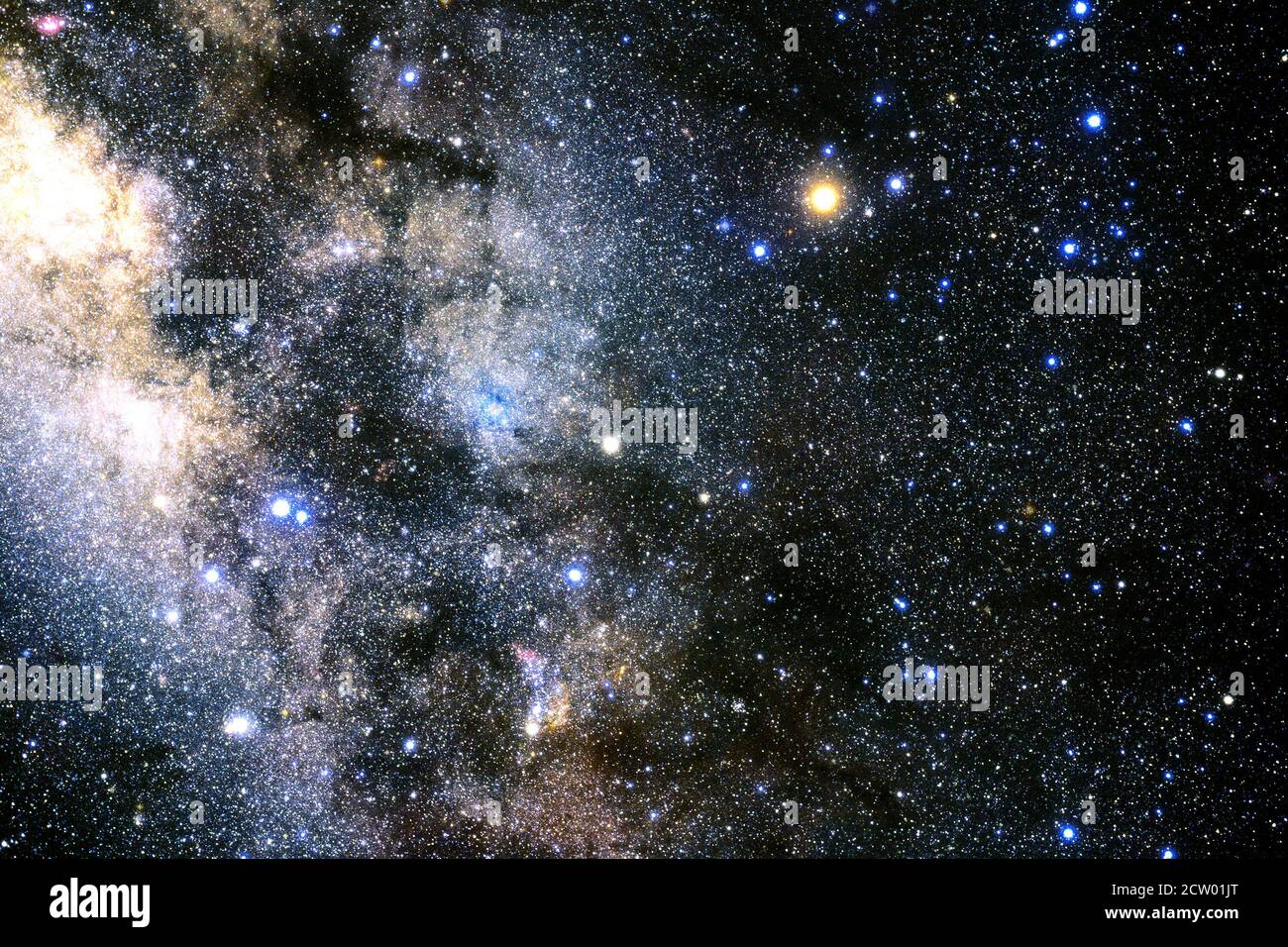 Starfield. Cosmos art. Elements of this image furnished by NASA Stock ...
