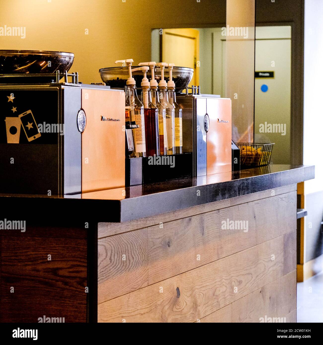 Coffee dispensers hi-res stock photography and images - Alamy