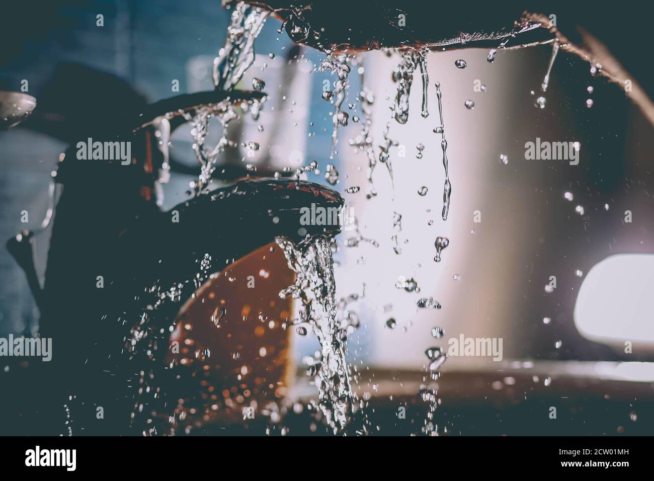 Dipping hands in water hi-res stock photography and images - Alamy