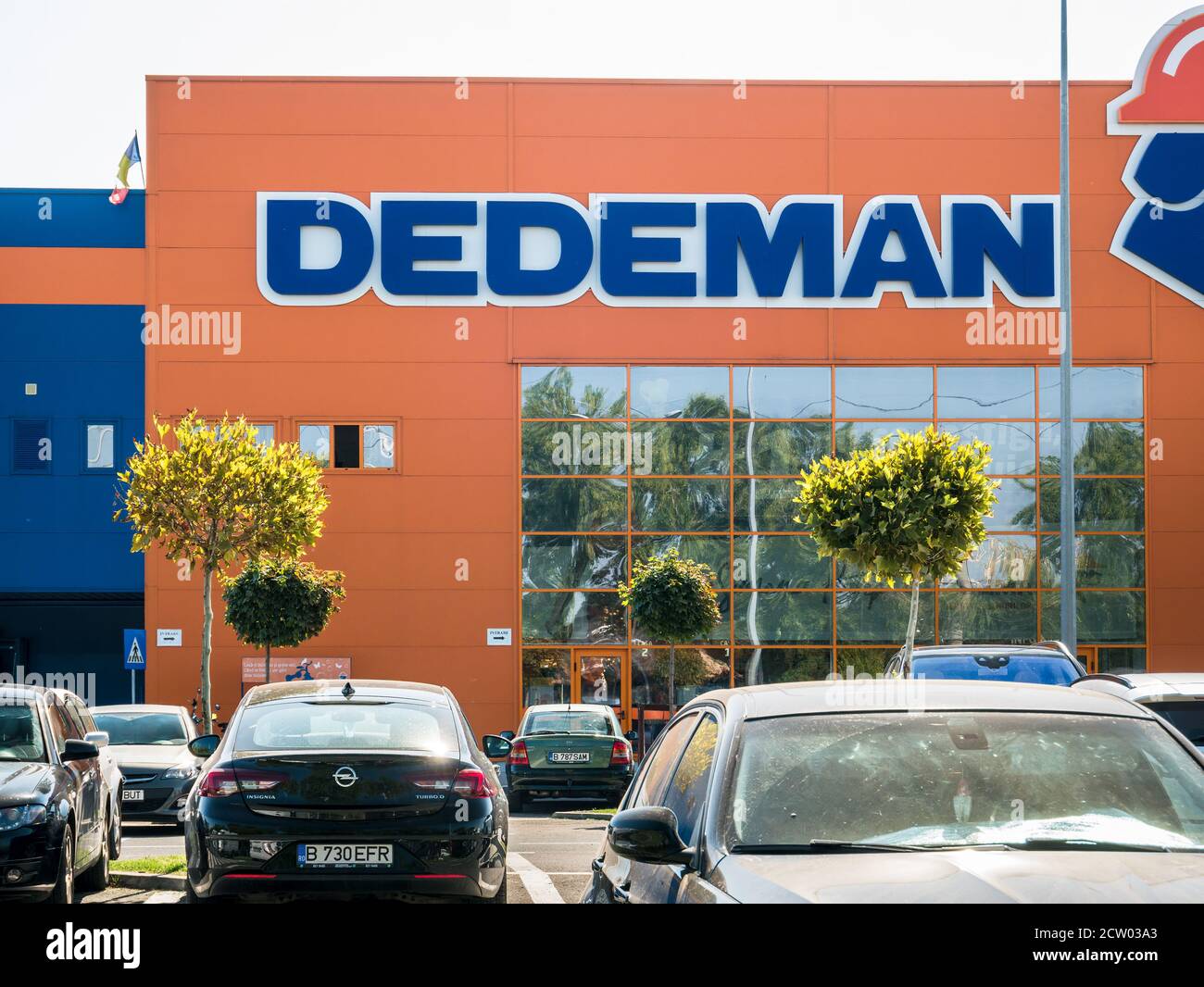 Bucharest/Romania - 09.10.2020: Dedeman Pantelimon home improvement ...