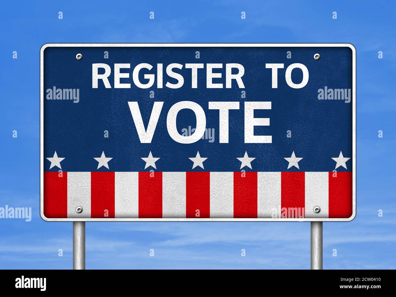 Register to Vote Stock Photo - Alamy