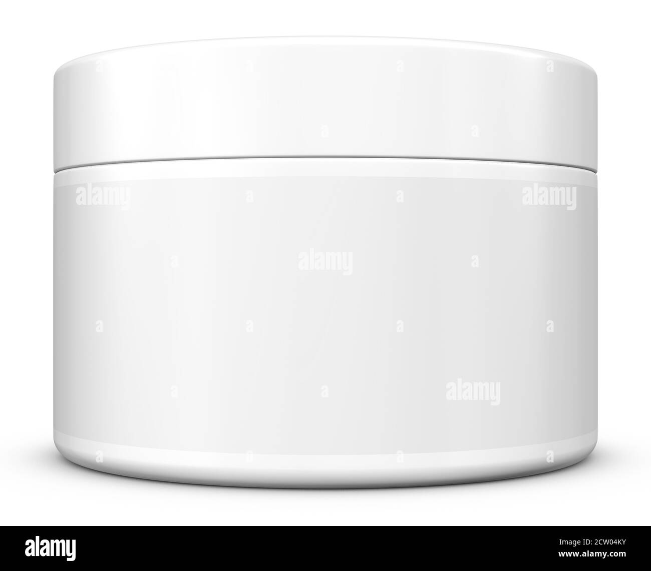 Realistic 3D Jar Template on White Background.3D Rendering,3D ...