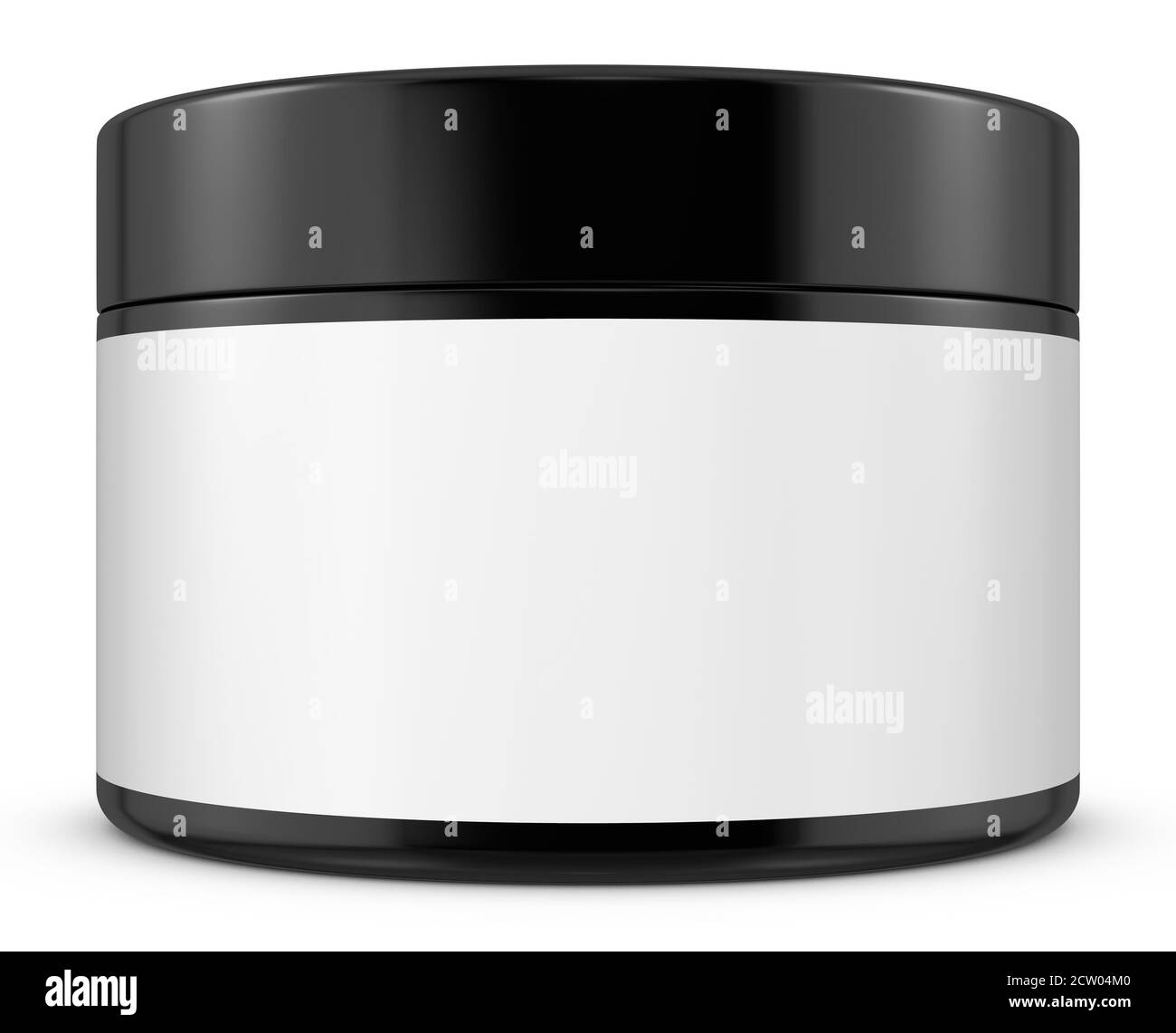 Realistic 3D Jar Template on White Background.3D Rendering,3D ...