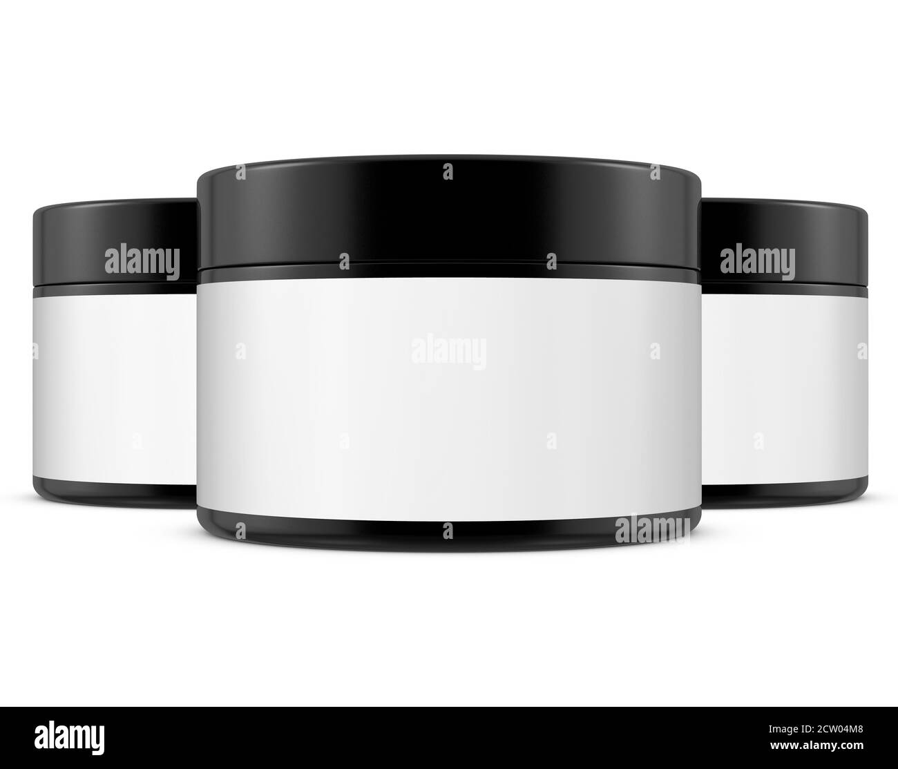 Realistic 3D Jar Template on White Background.3D Rendering,3D ...