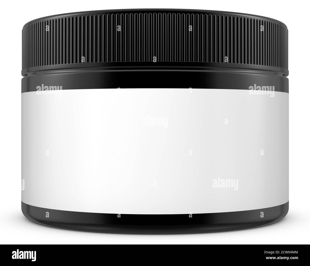 Realistic 3D Jar Template on White Background.3D Rendering,3D ...