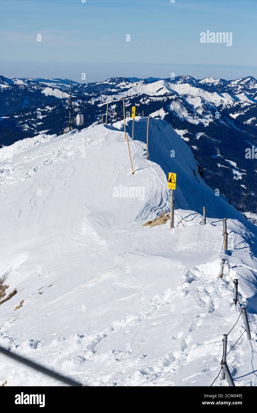 Nebelhorn, Allgäuer Alpen, Oberstdorf Stock Photo - Alamy