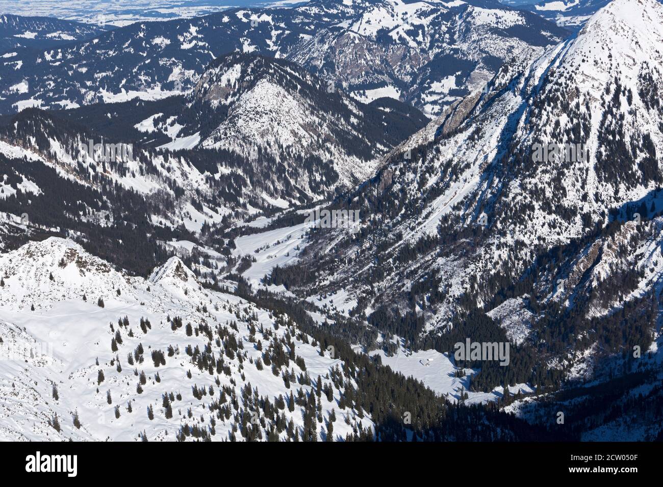 Allgäuer Alpen, Berghütte, Alm, Oberstdorf, Nebelhorn Stock Photo - Alamy