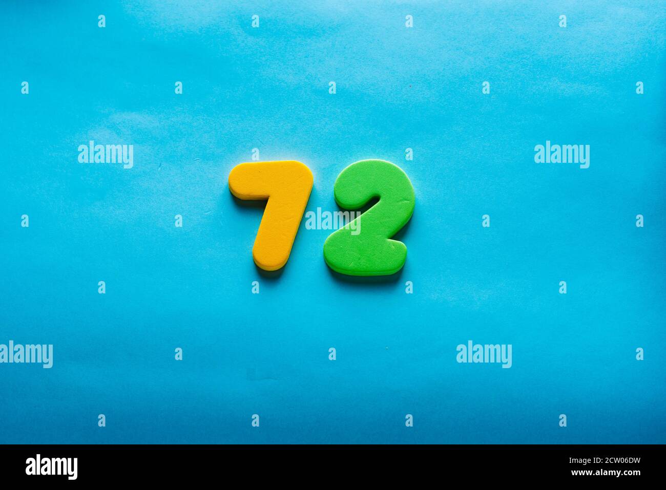 72 years birthday logo hi-res stock photography and images - Alamy
