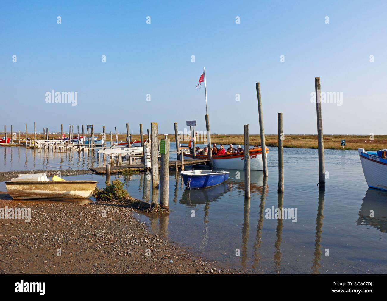 Morston quay blakeney point boats hi-res stock photography and images ...
