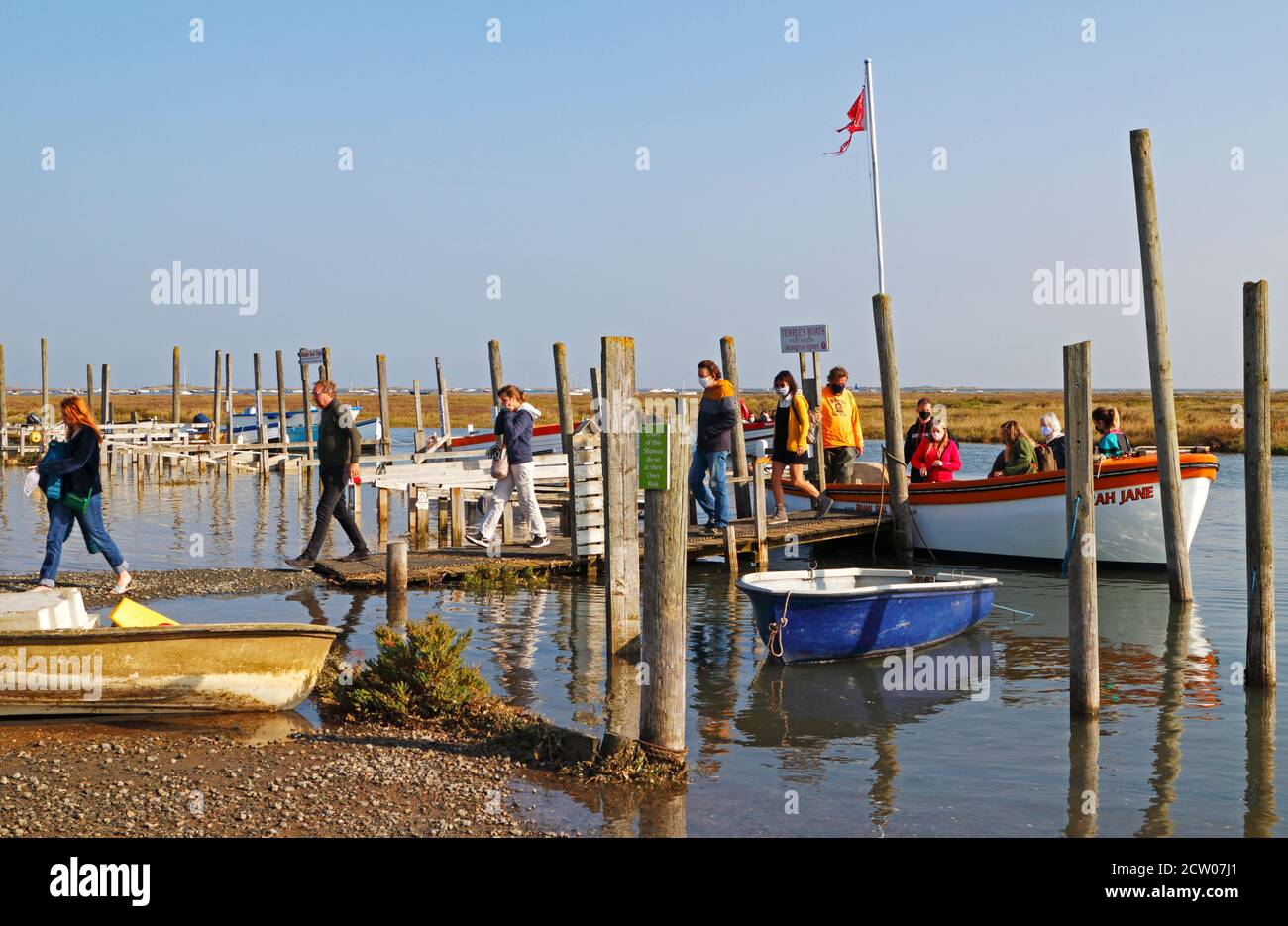 Morston quay blakeney point boats hi-res stock photography and images ...