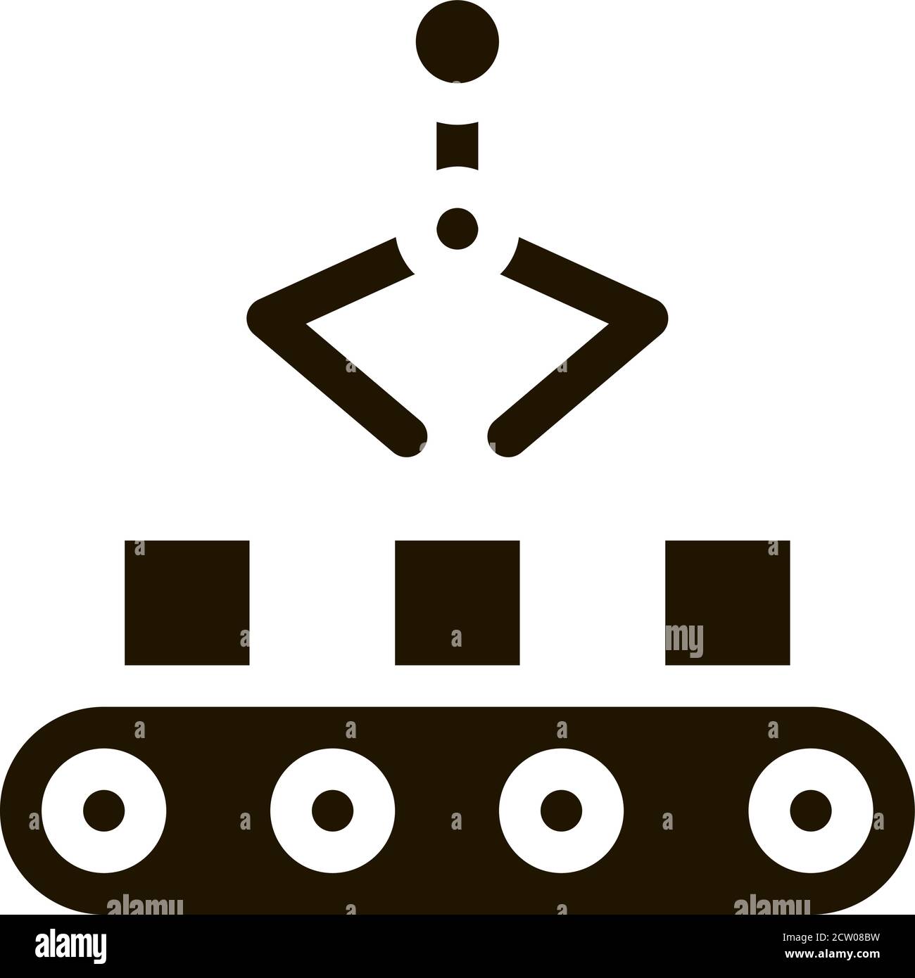 Manufacturing Product Selection Metallurgical Icon Vector Illustration ...