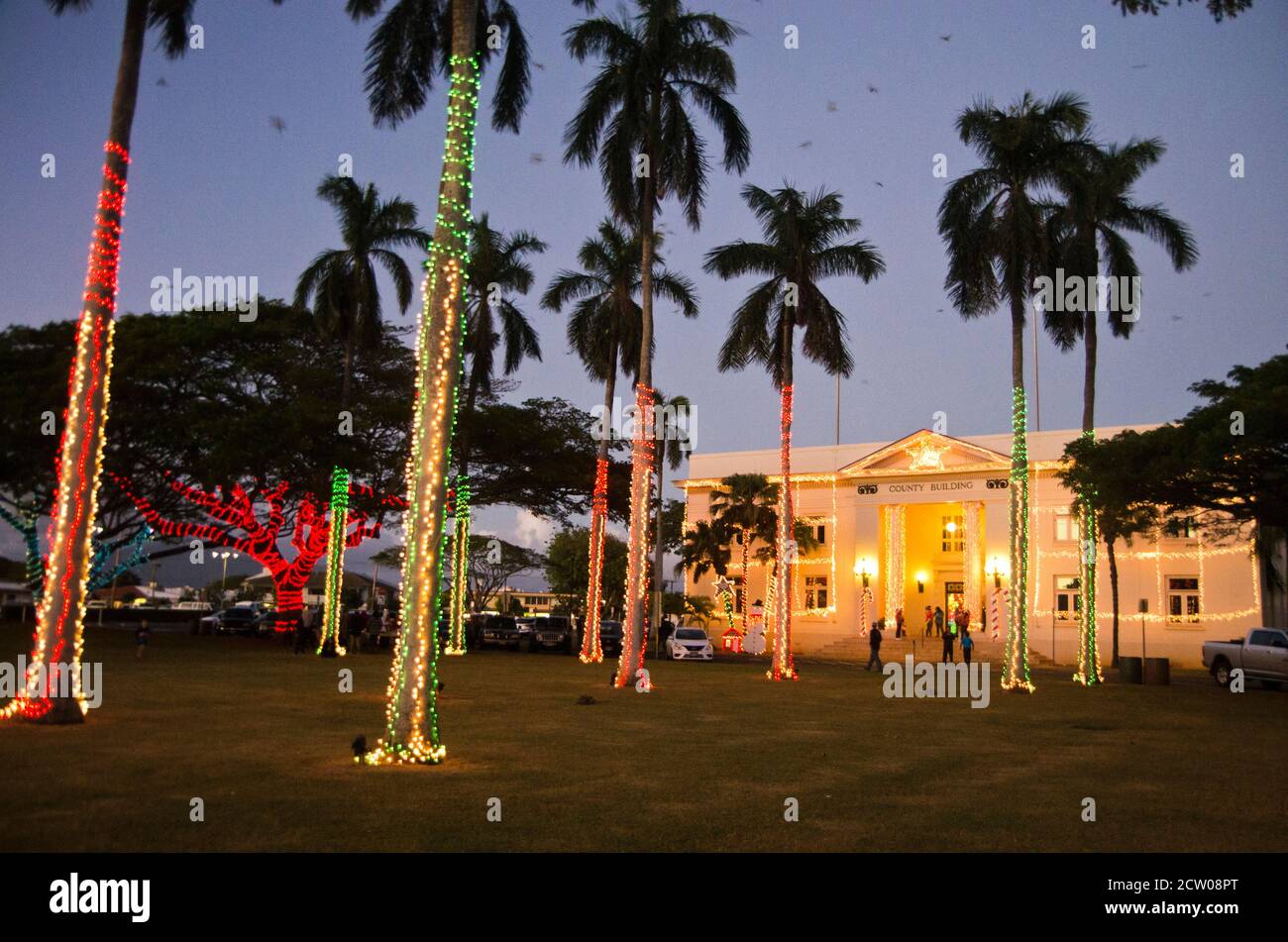 Hawaii christmas lights hi-res stock photography and images - Alamy