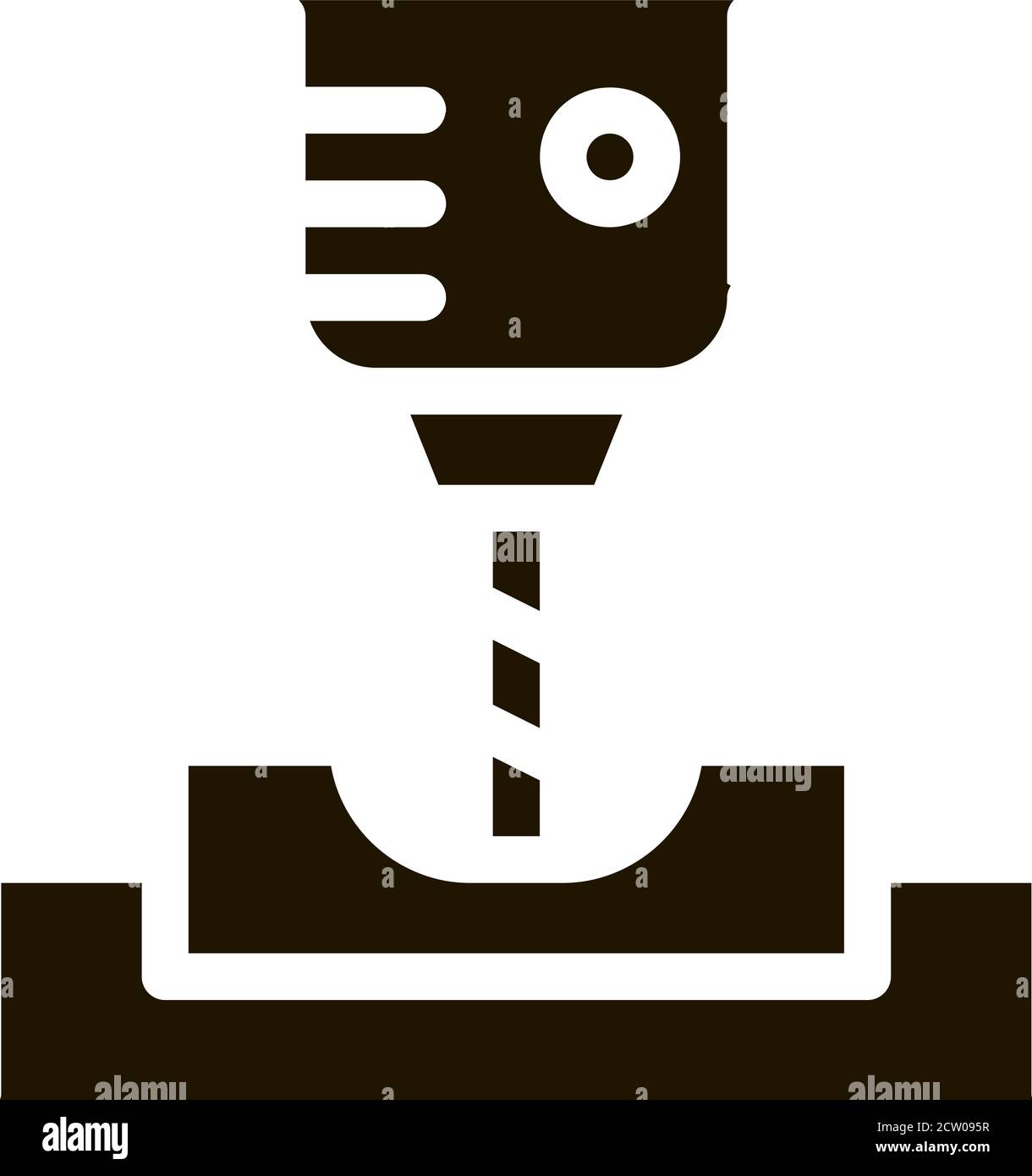 Manufacturing Process Metallurgical Icon Vector Illustration Stock ...