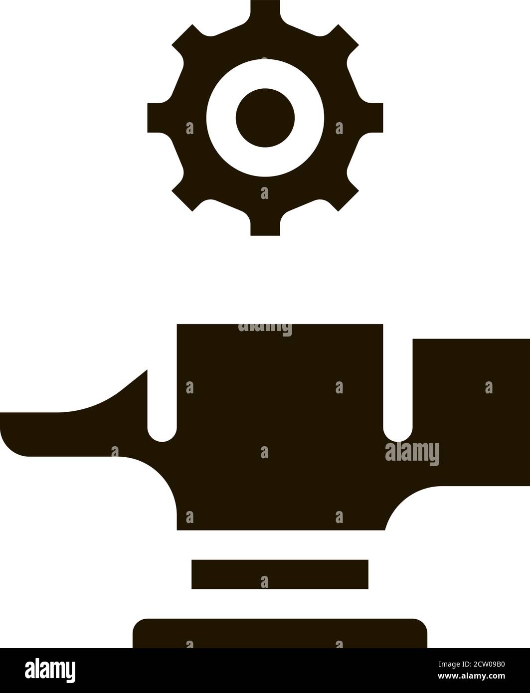 Spare Parts for Production Metallurgical Icon Vector Illustration Stock ...