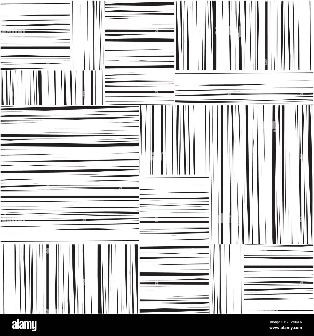 Seamless pattern with horizontal and vertical black segments Stock ...