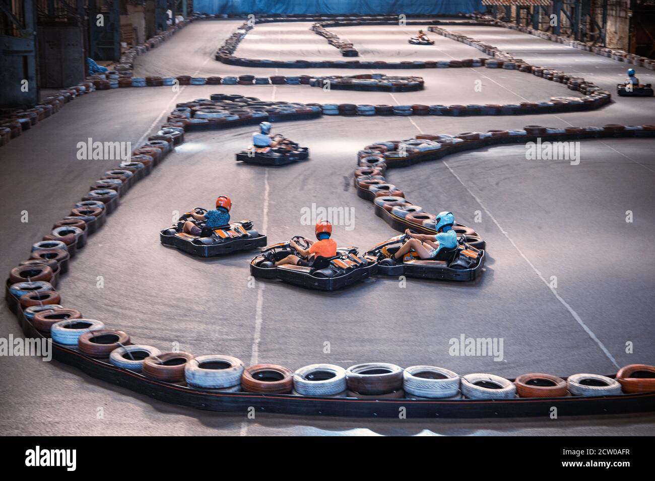Go kart flag hi-res stock photography and images - Alamy