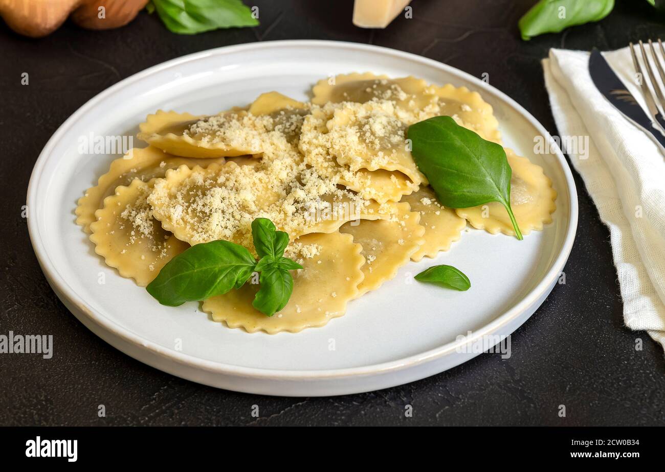 Square ravioli hi-res stock photography and images - Alamy