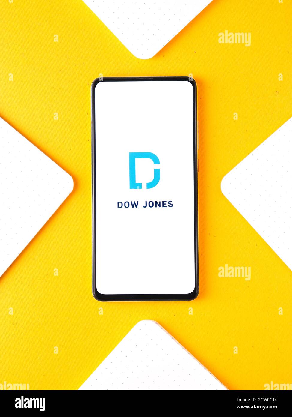 Dow jones logo hi-res stock photography and images - Alamy