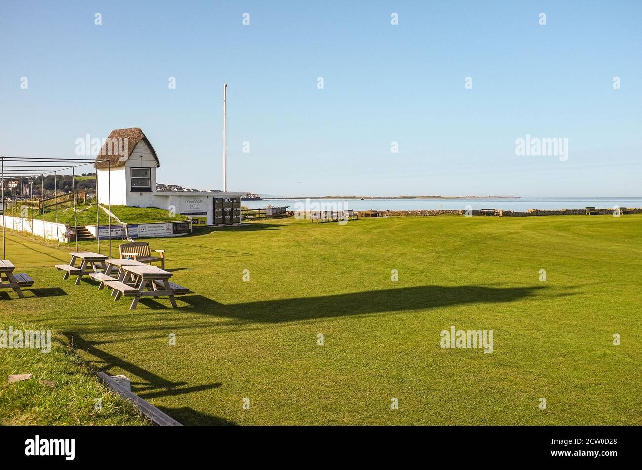 North Devon Cricket Club,Instow Stock Photo - Alamy