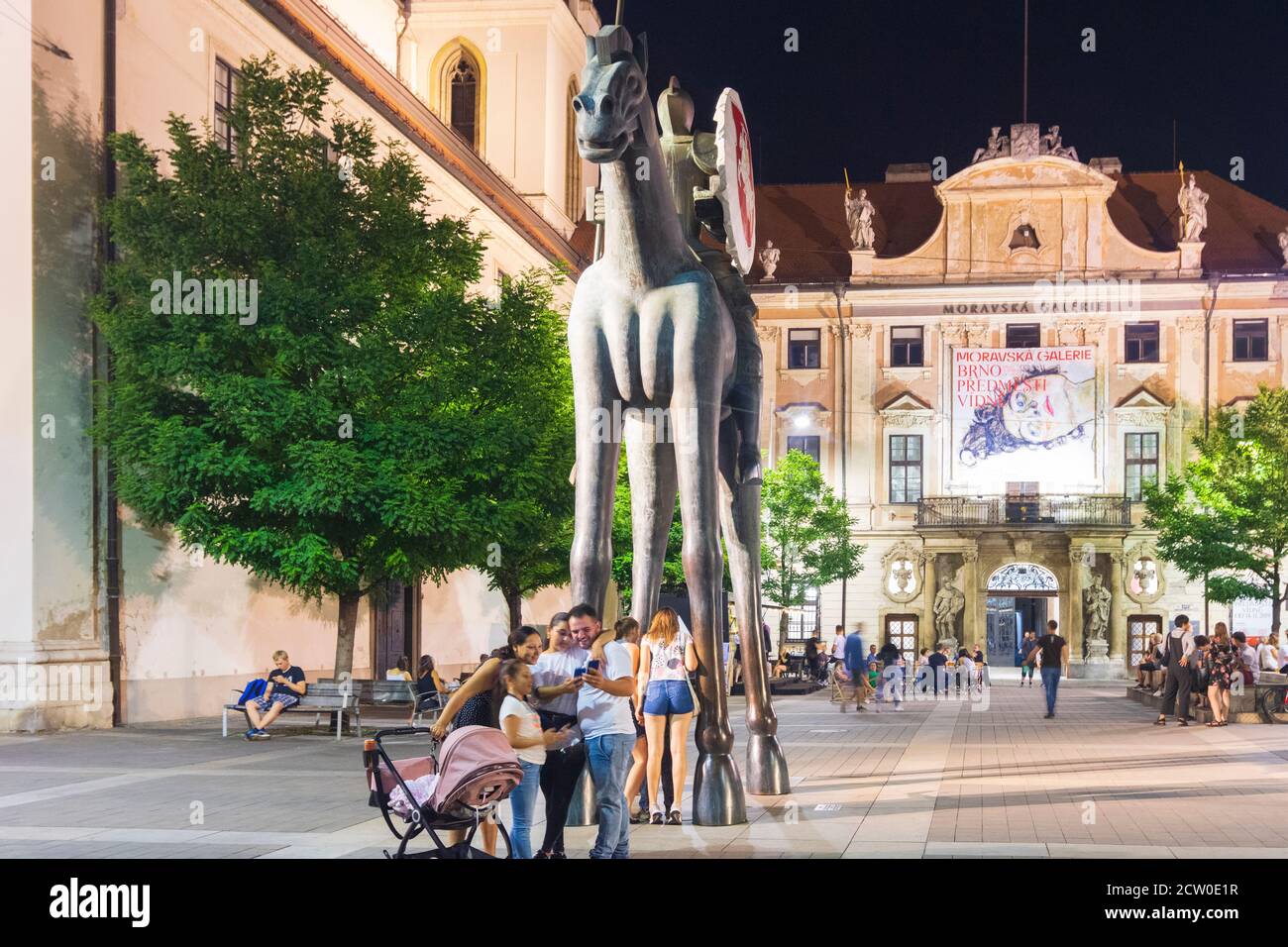 Brno baroque statue hi-res stock photography and images - Alamy
