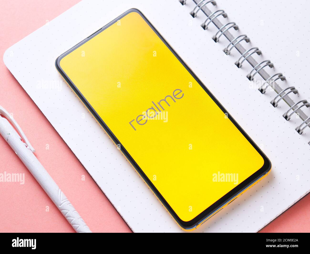 Realme logo hi-res stock photography and images - Alamy