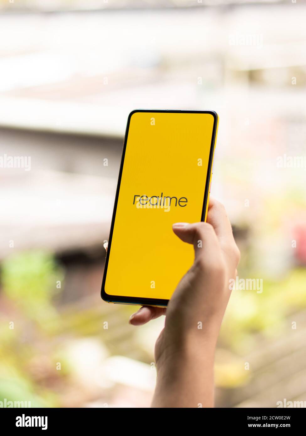 Realme logo hi-res stock photography and images - Alamy