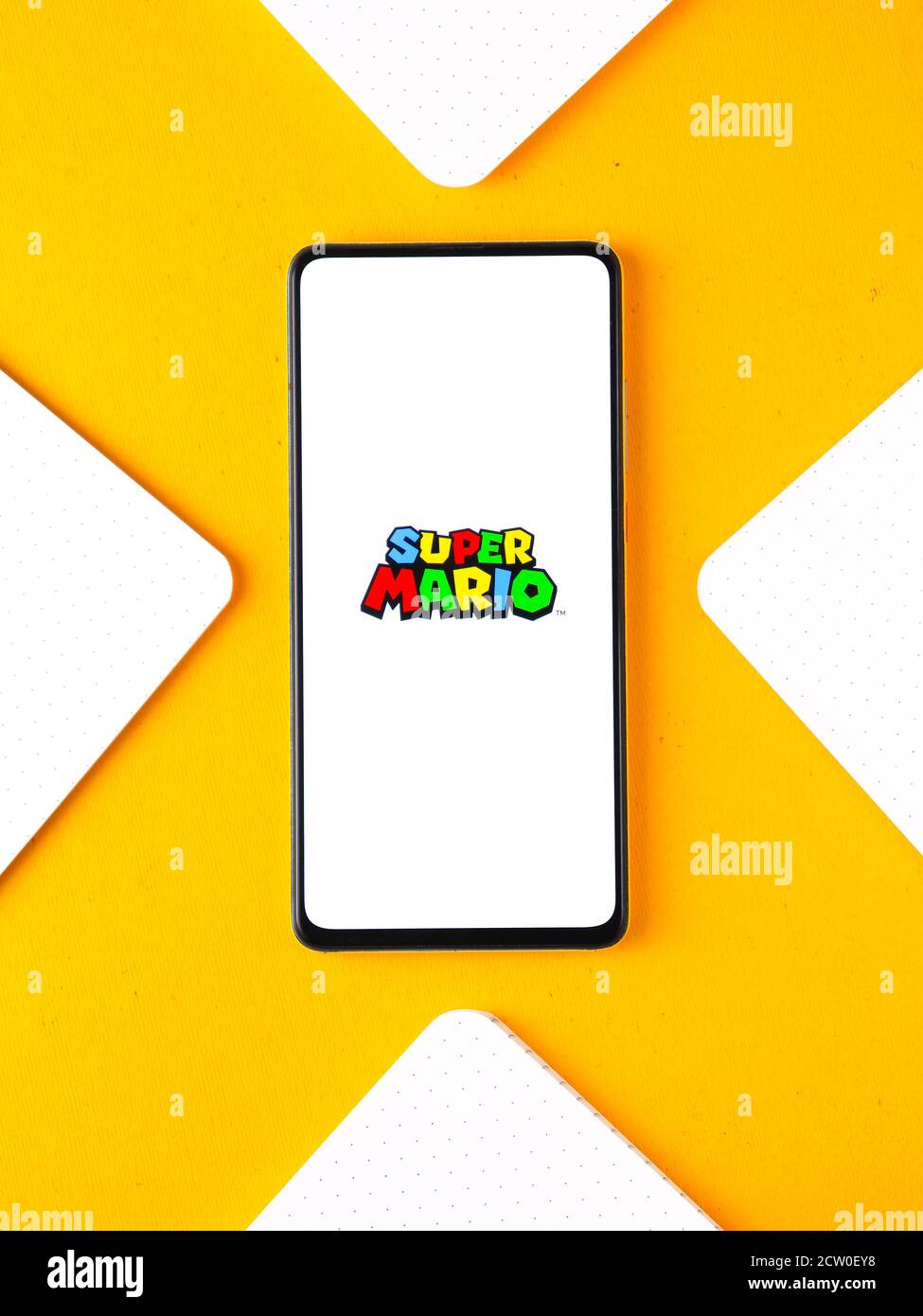 Super mario bros logo hi-res stock photography and images - Alamy