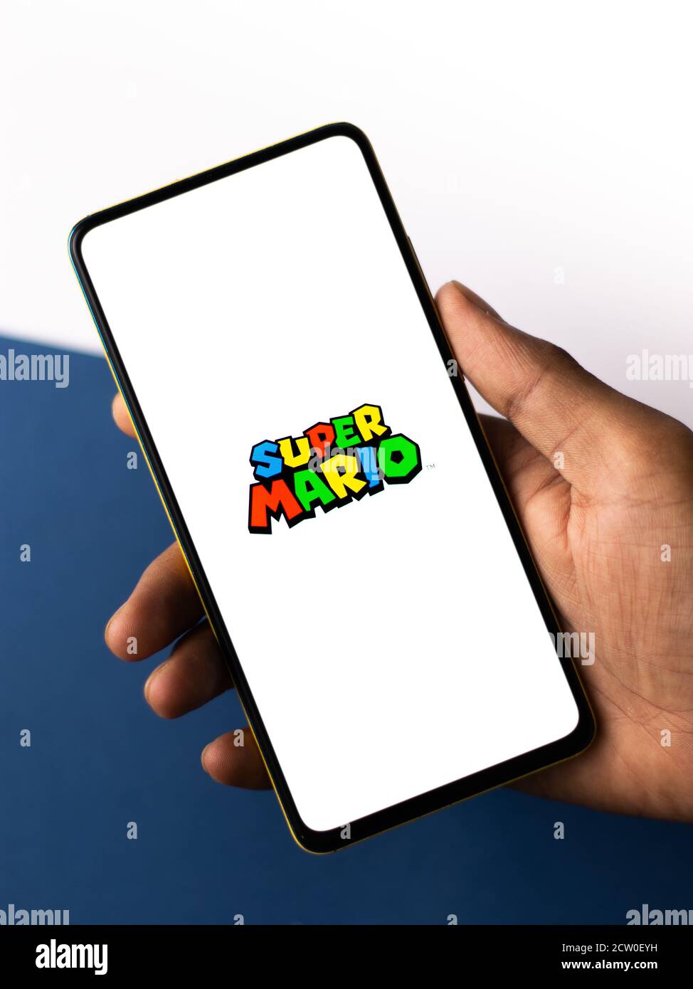 Super mario bros logo hi-res stock photography and images - Alamy