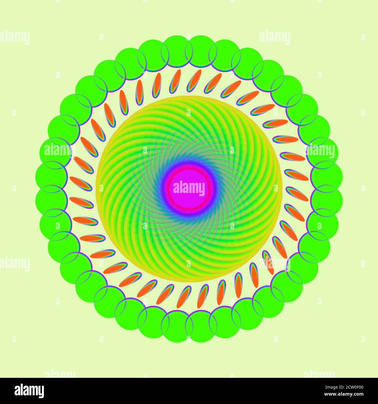 Abstract circular designs illustration image for multipurpose use Stock ...