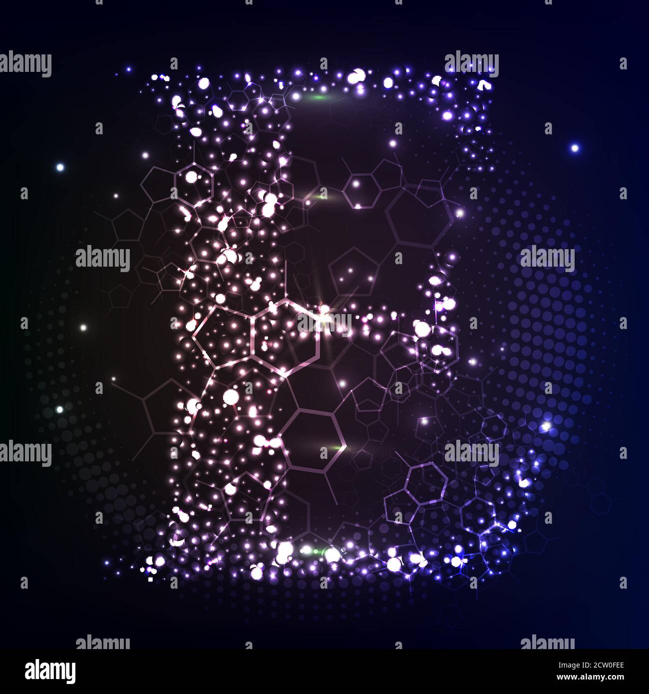 Pixel Alphabet Isolated Digital Font High Resolution Stock Photography ...